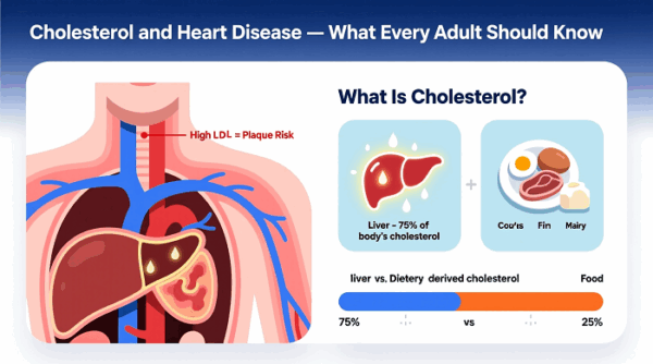 Cholesterol and Heart Disease — What Every Adult Should Know